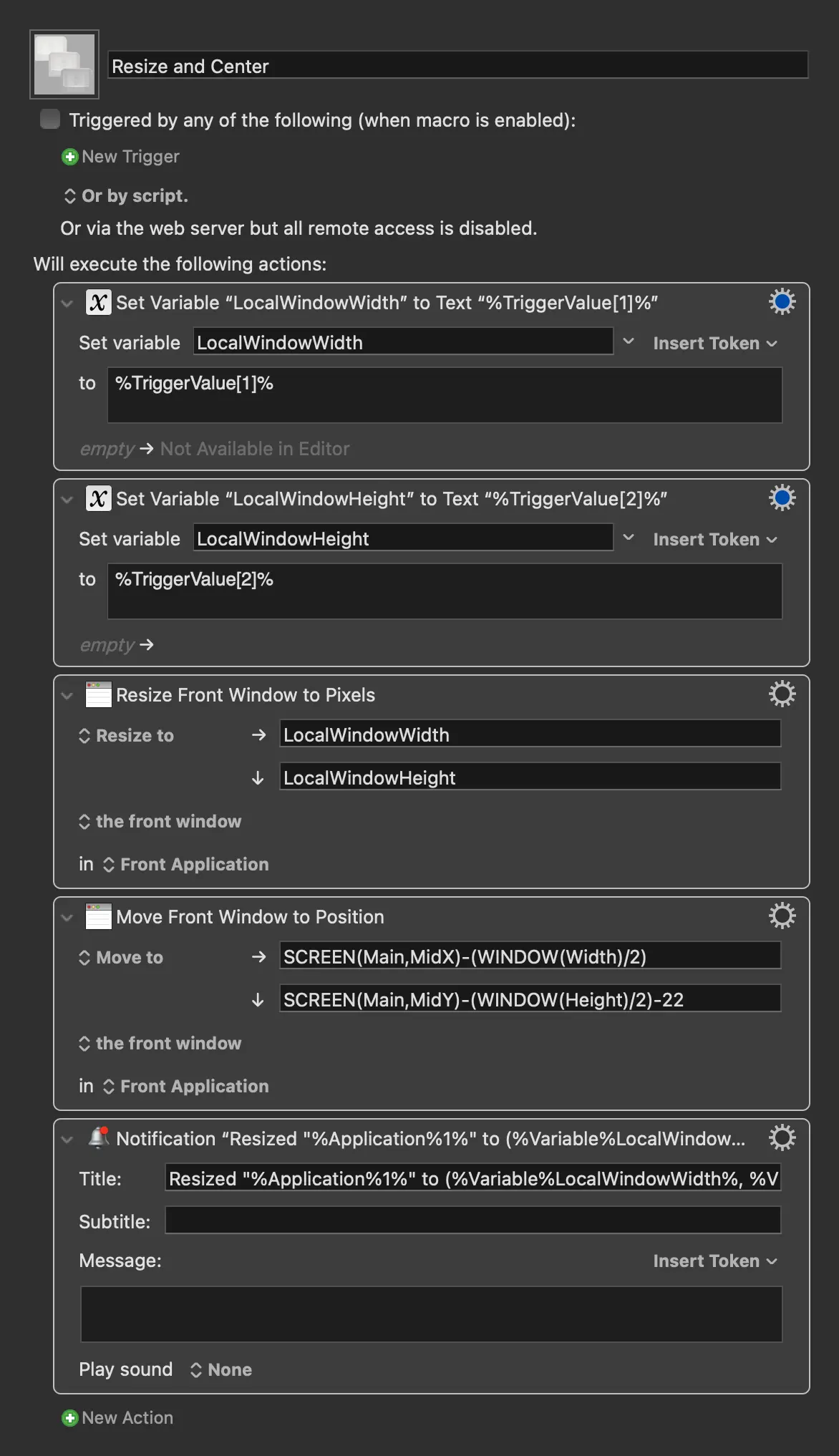 How To Set Default Window Size On Mac With Keyboard Maestro Sayz Lim